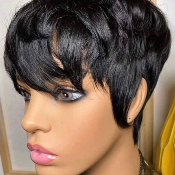 G-Star | Hair | Copy Alcobi Short Pixie Cut Wig Wavy Wave Layered Hair ...